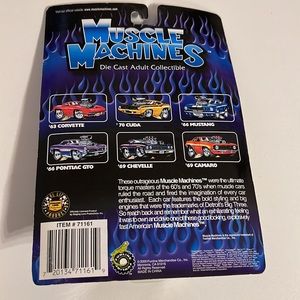 Muscle Machines | Toys | Muscle Machines Silver Black Stripe 66 Ford ...